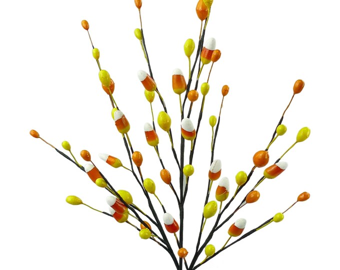 Halloween Spray, Candy Corn Spray, Spray for Wreaths, Centerpieces ...