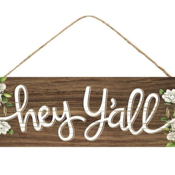 Welcome Yall Sign - Etsy