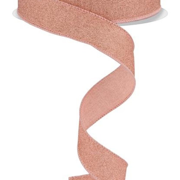 Rose Gold Ribbon - Etsy