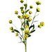 Yellow Flower Filler Spray 31", Filler Bush Vase Filler, Greenery Stem ...