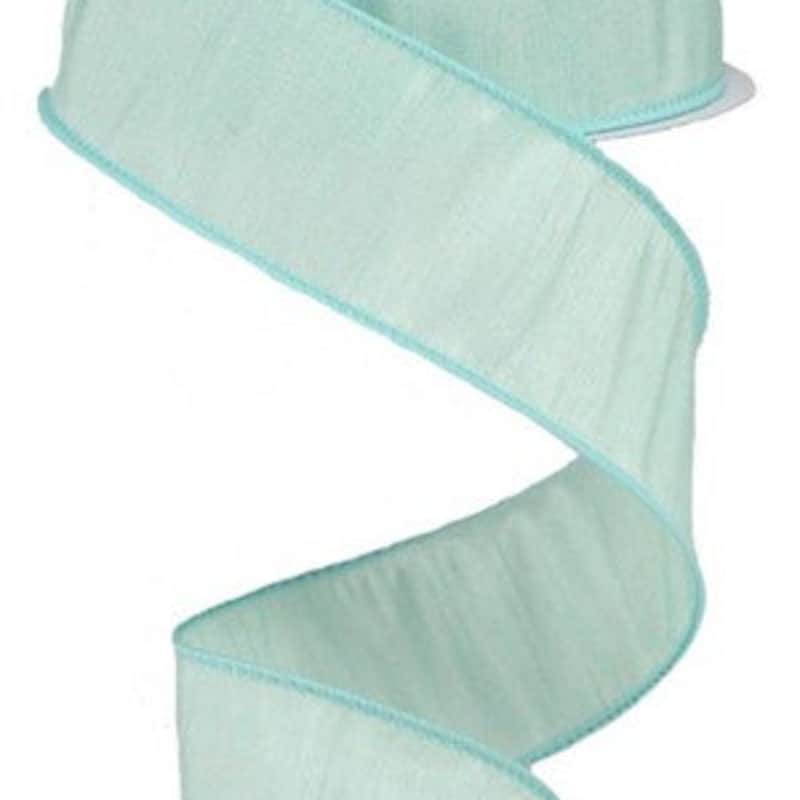 Blue Robin Wired Ribbon - Etsy