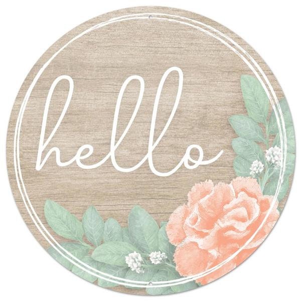 Hello Wreath - Etsy