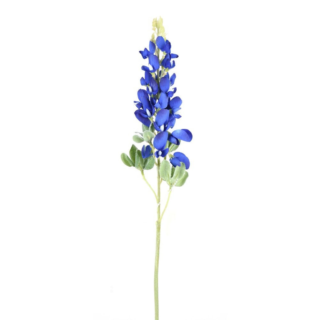 Bluebonnet Stem, 18 Stem, Floral Stems, Garden Wreath Embellishments ...