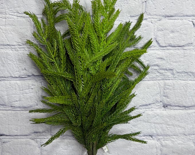 Real Touch Norfolk Pine Bundle 17" – Set of 4 Picks | Christmas ...