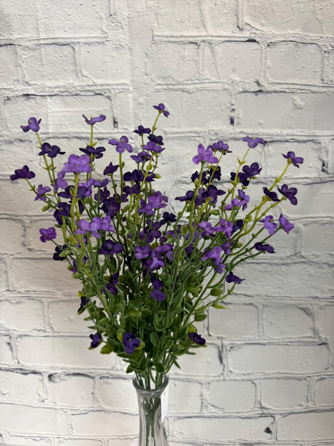 Forget Me Not, Purple, 17.5", Floral and Vase Filler, Wreath ...