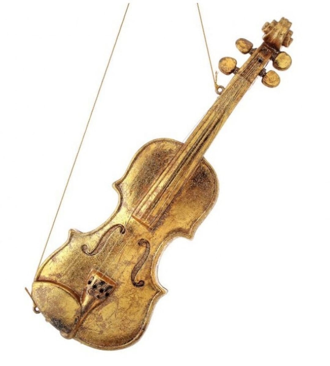Gold Plastic Violin Ornament 16 Christmas Ornaments - Etsy