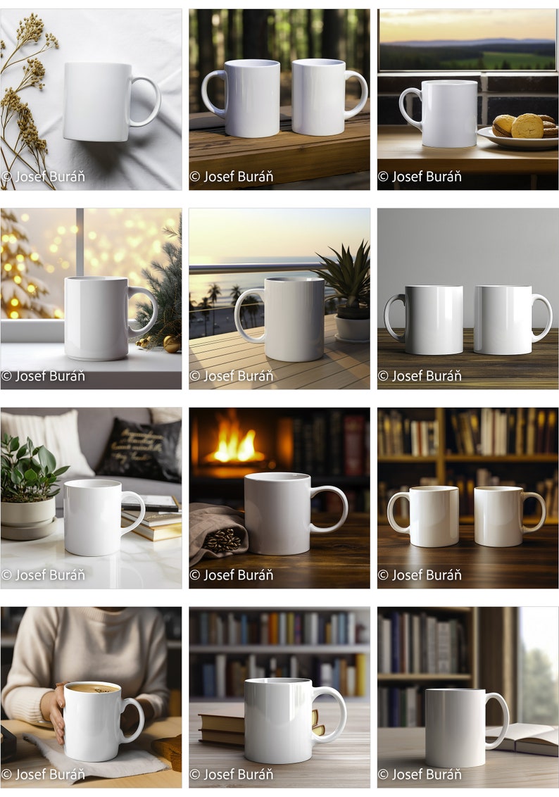 60 Mug Mockups Coffee Cup Mock up Bundle Modern Mock up - Etsy