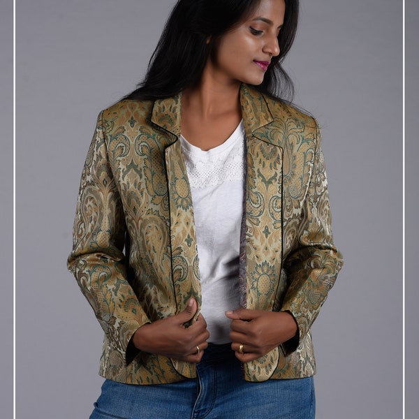 Brocade Jacket - Etsy
