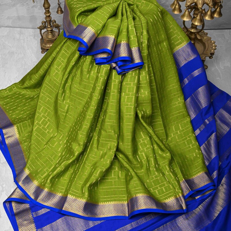 Ksic Mysore Silk Saree - Etsy