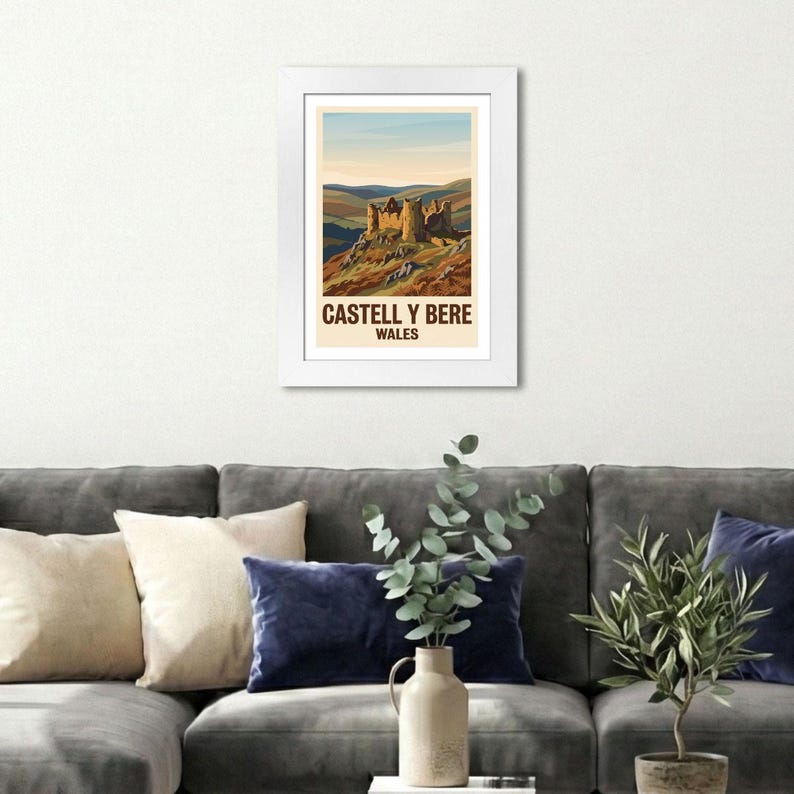 Castell Y Bere, Wales - Romantic Ruins on a Ridge: Vintage Travel ...