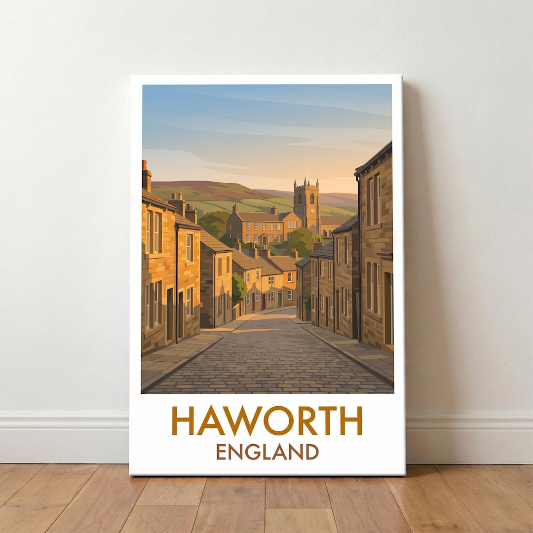 Haworth, England - Cobbled Lanes & Moorland Romance: A Vintage Travel ...