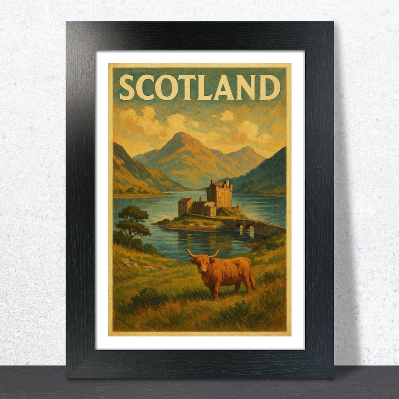 Scotland Scenic Poster - Etsy UK