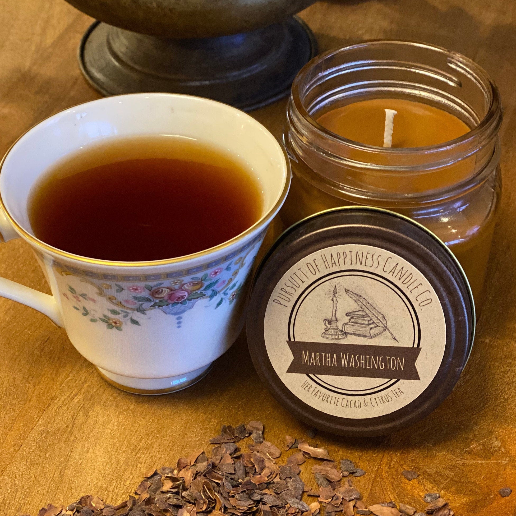 George & Martha Washington Candle Collection Tobacco - Etsy UK