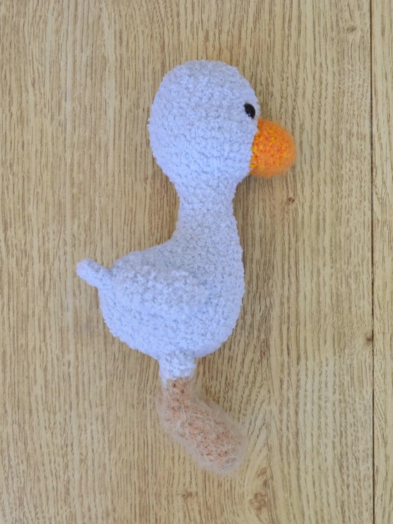 Soft and Smooth Goose Plush Toy Gift for Kids Boys and Girls(White ...