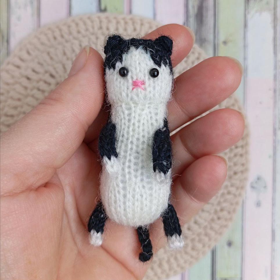 Mini Cat Toys, Stuffed Toys for Dolls, Many Colors, Mini Cat for ...