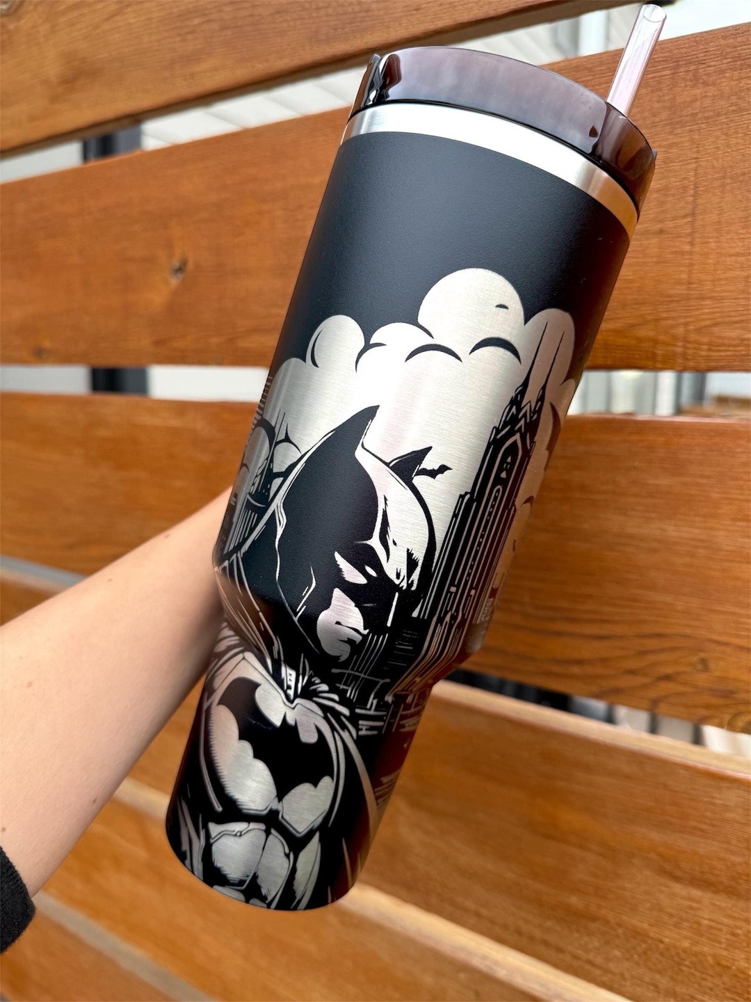 Bat Super Hero Engraved Stanley 40oz Tumbler - Etsy