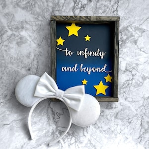 To Infinity and Beyond Sign - Etsy