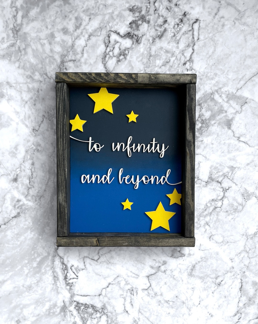 To Infinity and Beyond Sign - Etsy