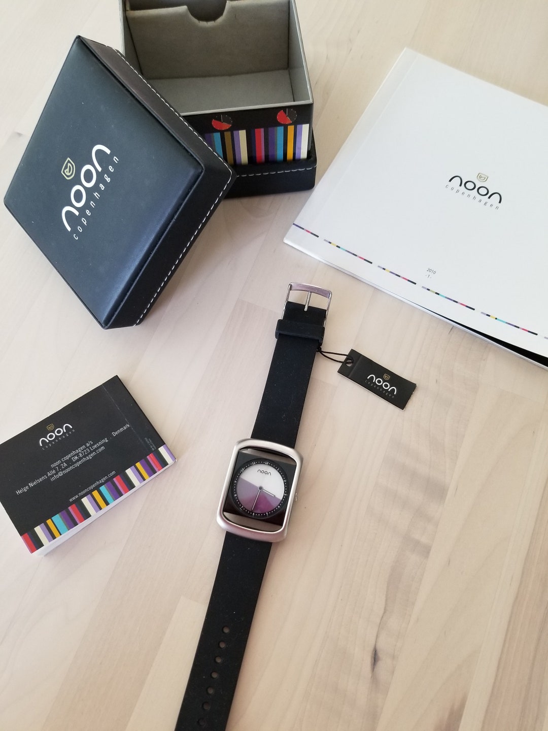 Authentic Noon Copenhagen, Danish Design Watch, Steel, Quartz Watch ...