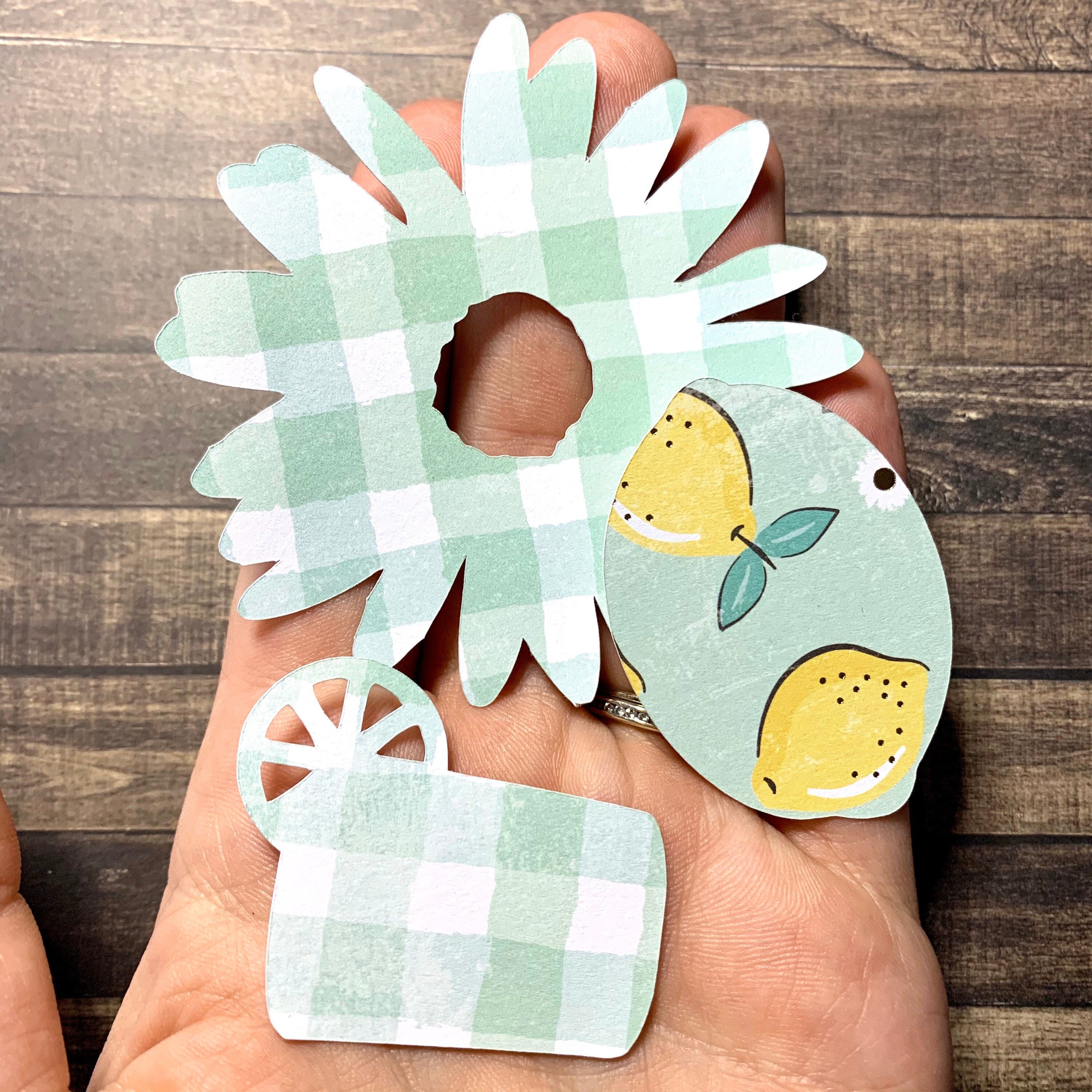 Lemonade Summer Paper Scrapbook Shapes 30 Pieces Lemons | Etsy