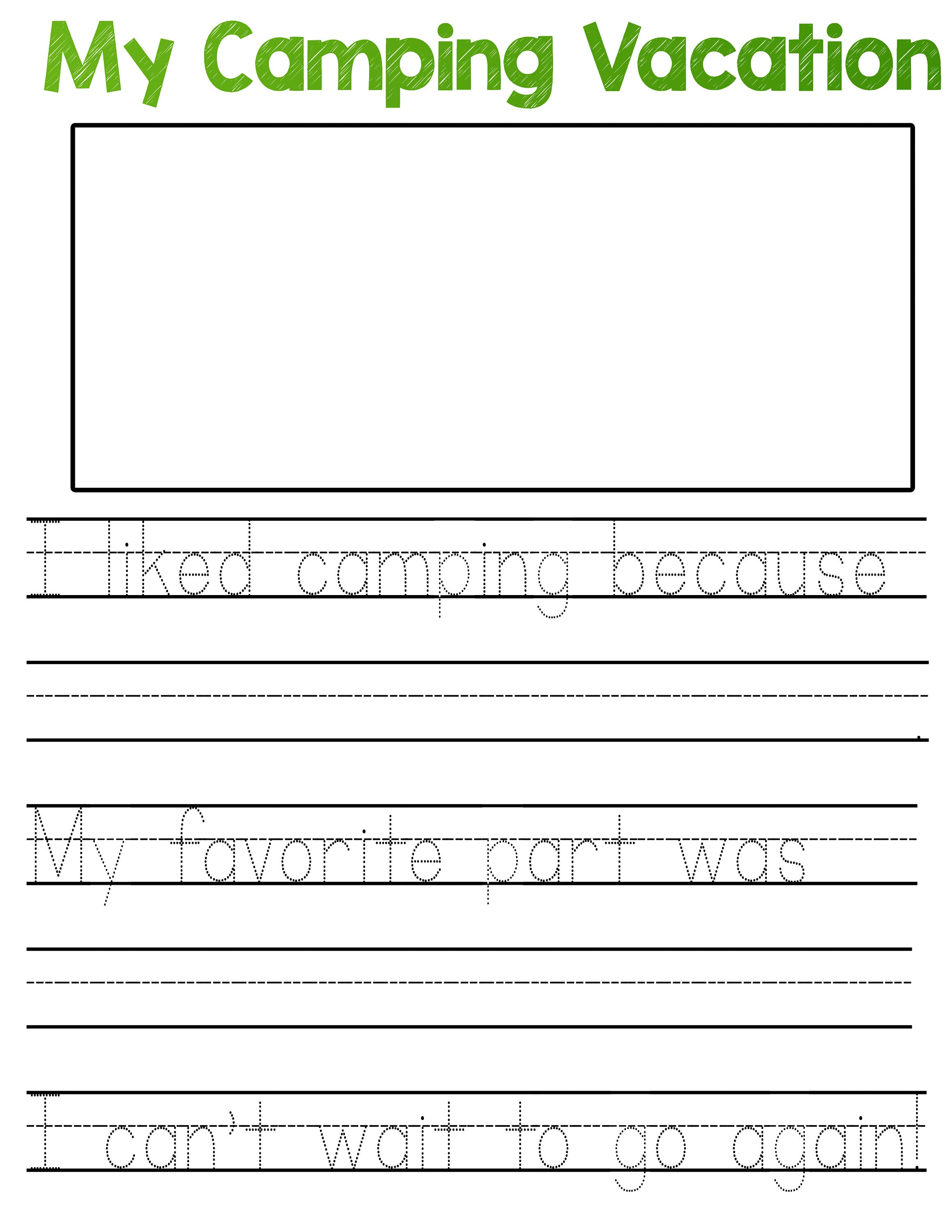 INSTANT DOWNLOAD My Vacation Writing Journal PRINTABLE, My Beach ...