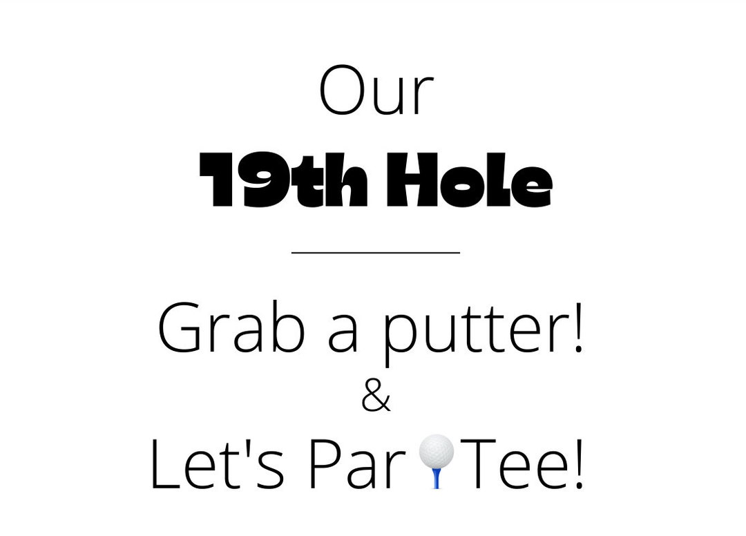 Let's Partee PRINTABLE, Wedding Sign, Birthday Party Sign - Etsy