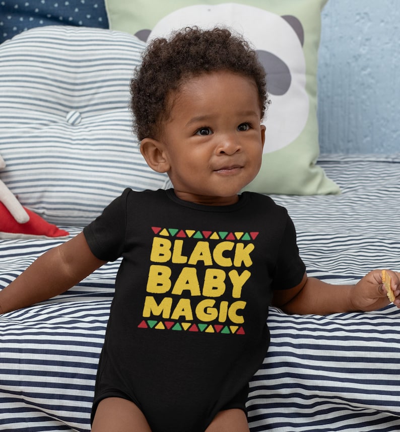 Black Baby Magic Baby One Piece Black Babies Matter Infant - Etsy