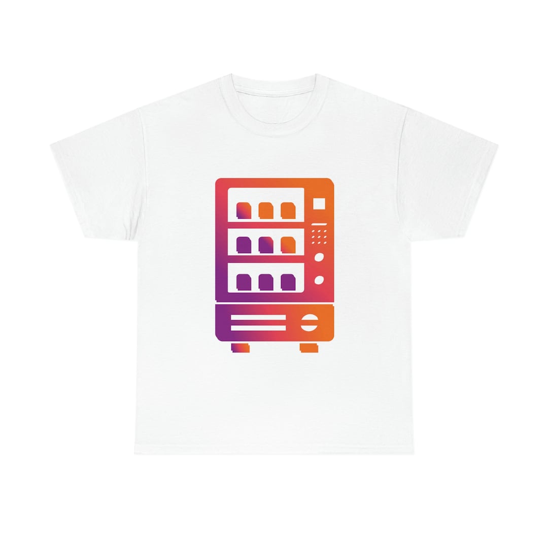 Vending Machine Tshirt Vending Machinet-shirt Tshirt Vending - Etsy