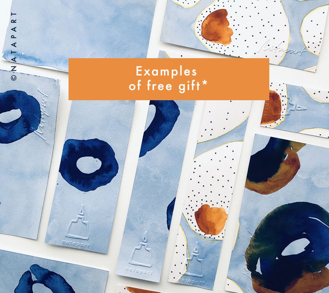 ABSTRACT Handpainted Card Set/ Handmade Card Set, Handmade Stationery ...