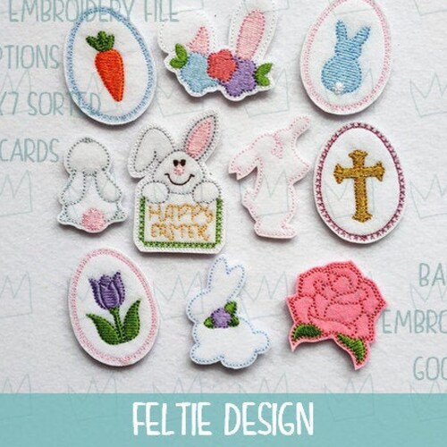 Halloween Felty 3 Designs 3 Sizes Each Ghost Feltie Machine - Etsy UK