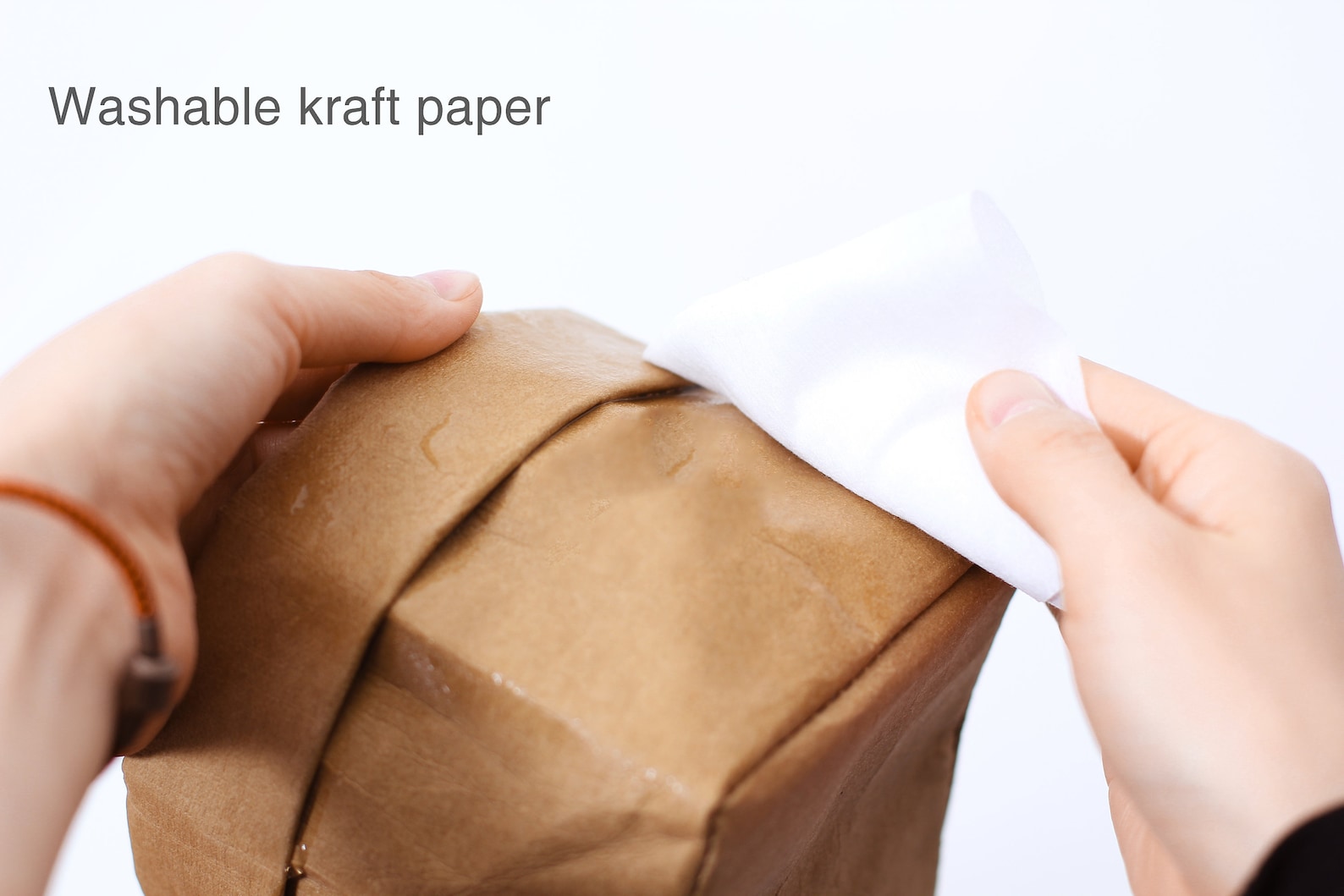 Washable Kraft Paper Makeup Bag,cosmetics Bag,men's and Women's Bag ...