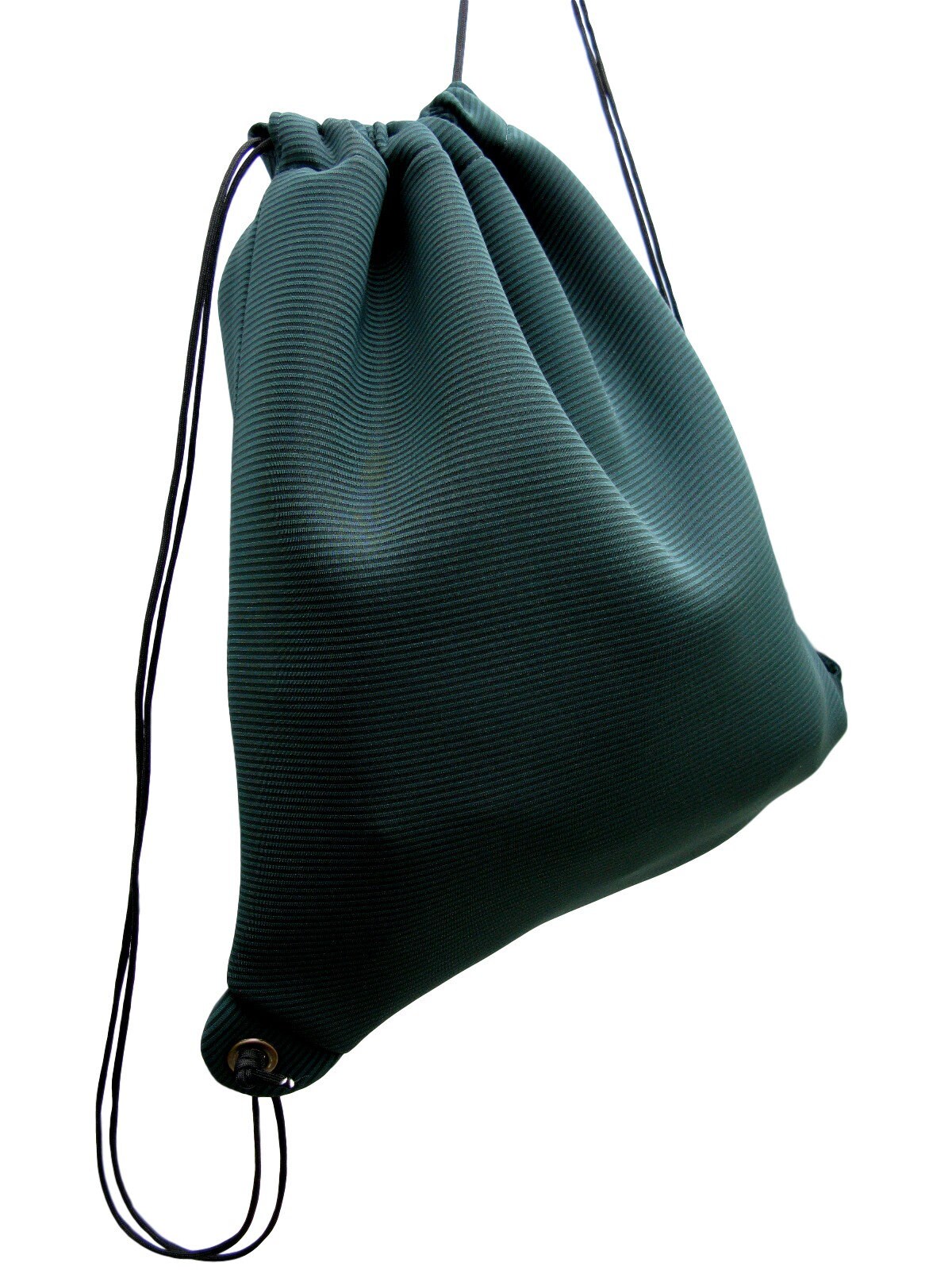 Dark Green Stripe Drawstring Bag Backpack Gym Sack Cinch | Etsy