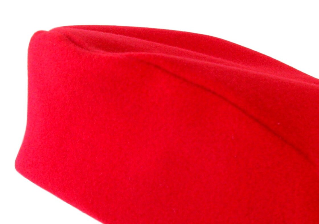 Vegan Red French Beret - Etsy