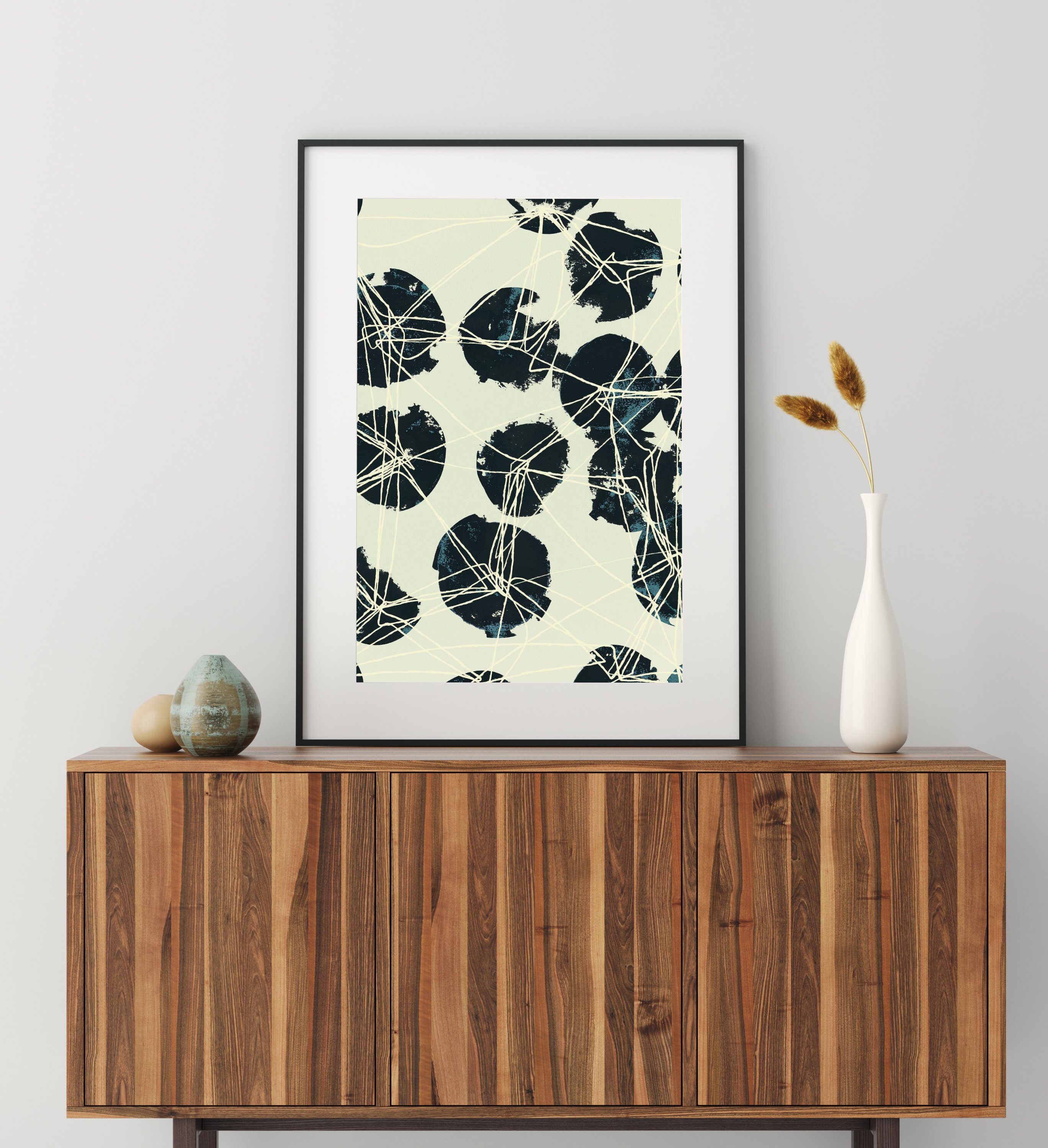 Tangled Design Print Download Printable Art 8x12'' - 24x30''watercolour ...