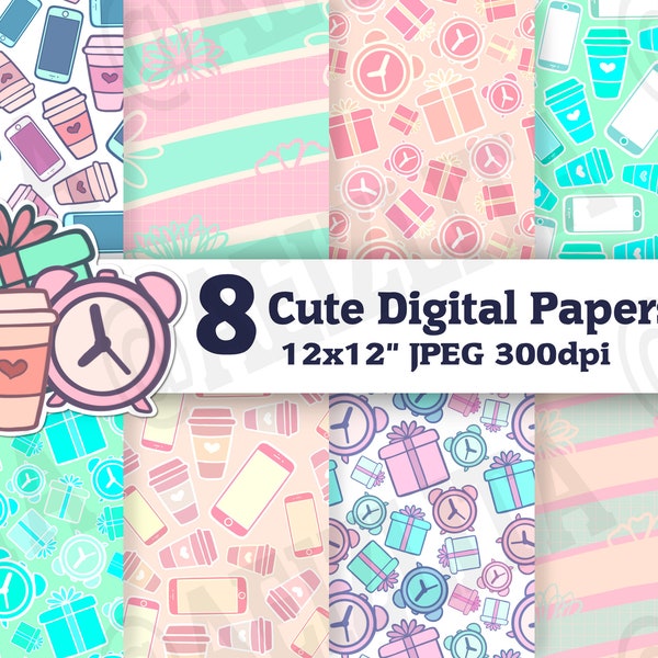 Kawaii Phone Papers - Etsy
