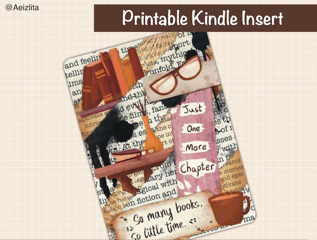 Cozy Corner Kindle Insert Printable 2 - JPEG/PDF/PNG - 2024 Kindles ...