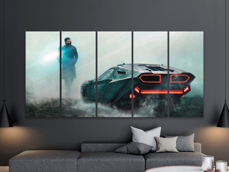 Blade Runner 2049 Canvas Blade Runner Decor Ryan Gosling Art - Etsy