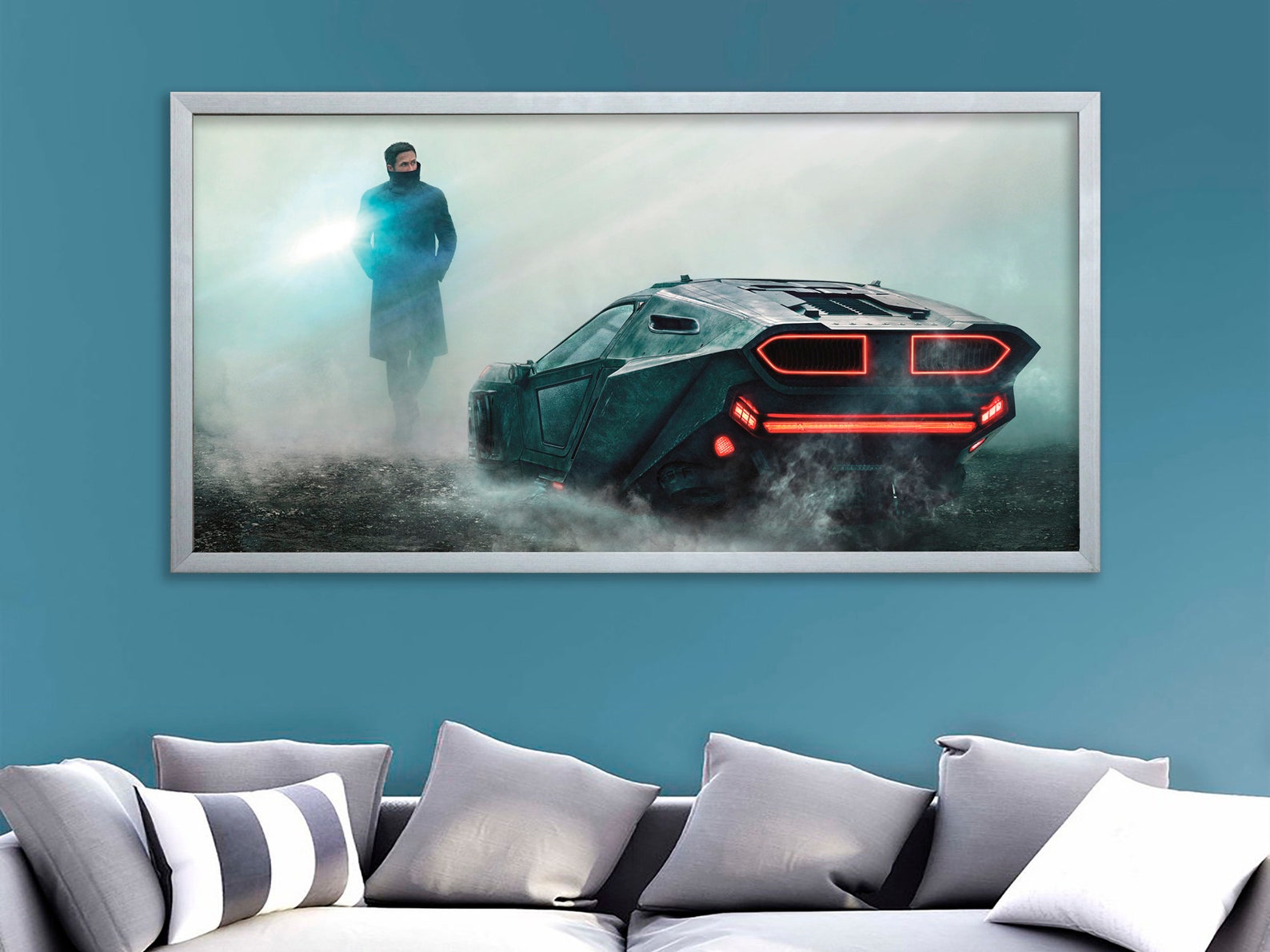 Blade Runner 2049 Canvas Blade Runner Decor Ryan Gosling Art - Etsy