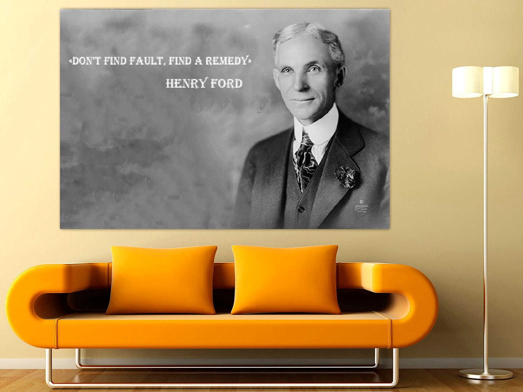 Henry Ford Quote Canvas Print: Motivational Wall Art - Etsy