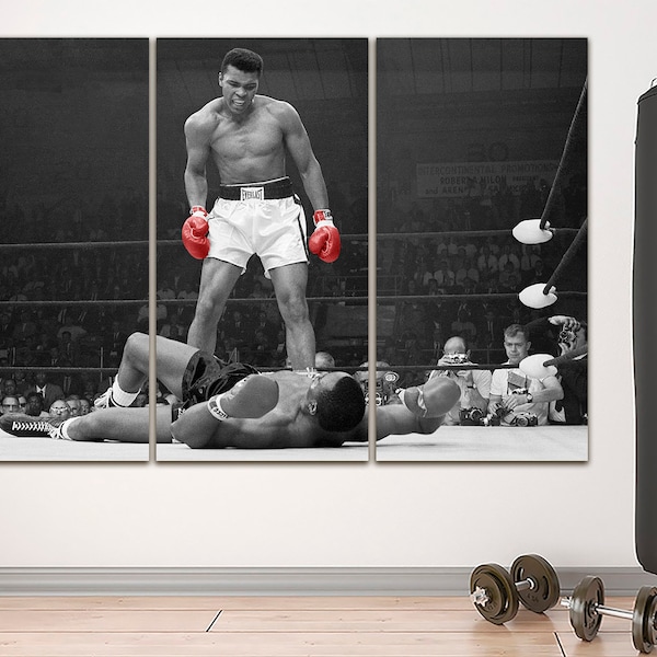 Muhammad Ali Canvas - Etsy