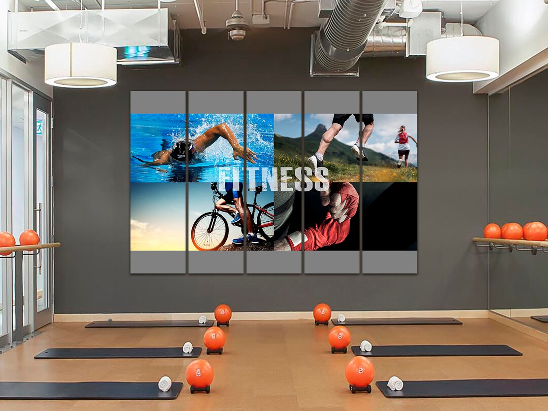 Fitness Canvas Print: Motivational Gym Wall Art - Etsy