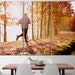 Runner Canvas Sports Decor Motivation Art Running Man Print Sports Room ...