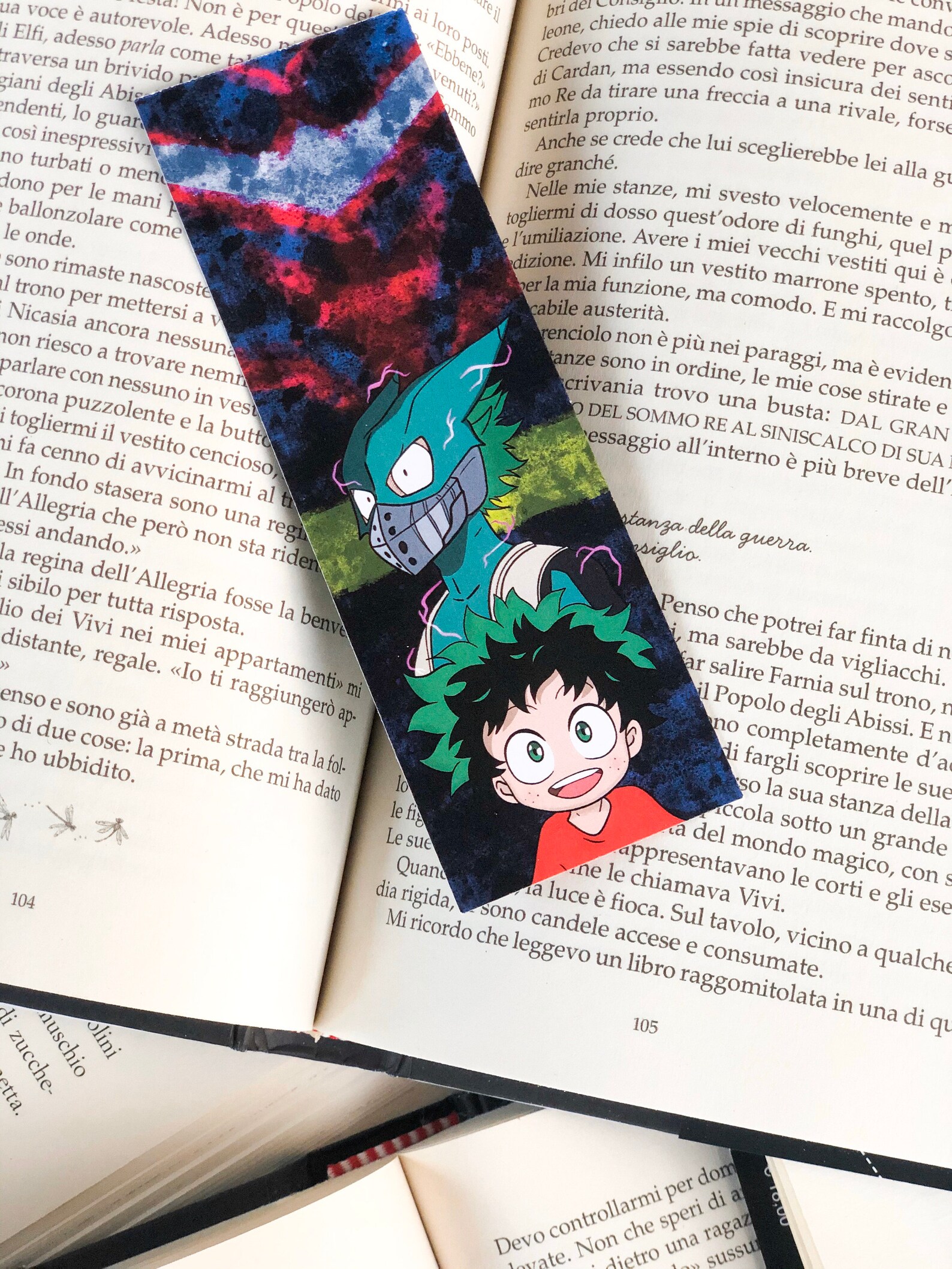 My Hero Academia Bookish Fandom Bookmark MHA Boku no Hero | Etsy