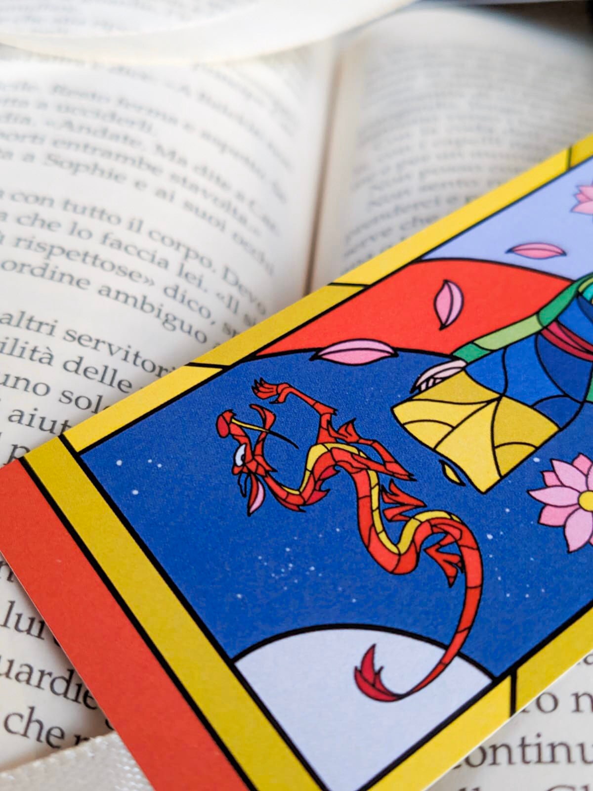 Mulan Bookish Fandom Bookmark Princess Disney | Etsy