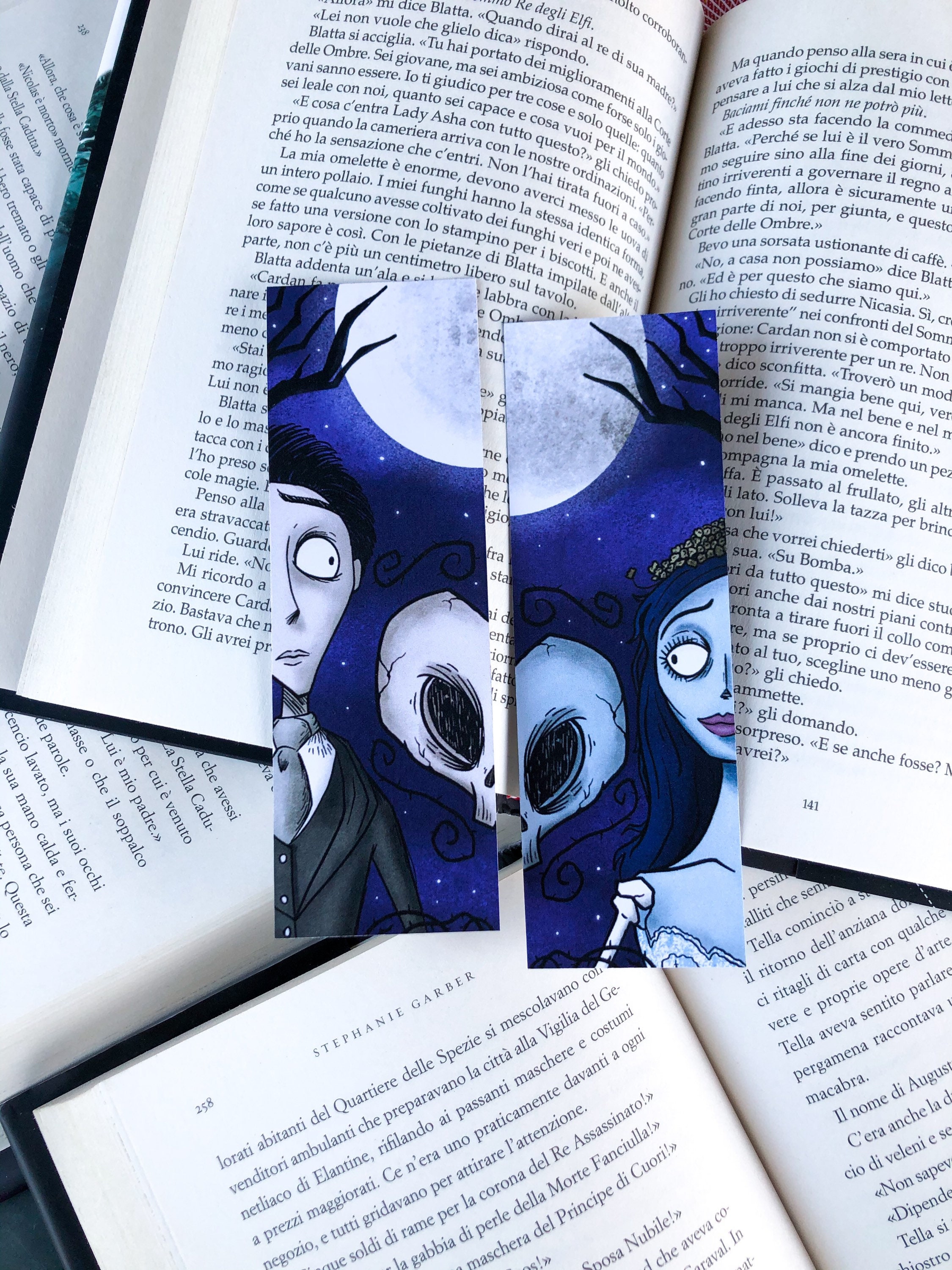 Corpse Bride Victor Emily Tim Burton Bookish fandom fanart - Etsy Nederland