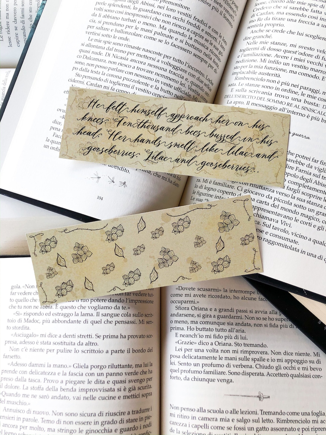 The Witcher Bookish Fandom Bookmark - Etsy UK