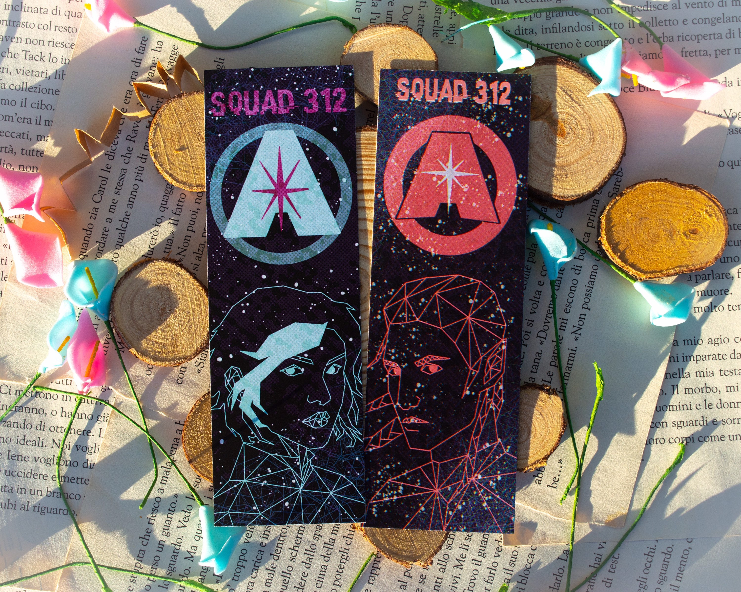 Aurora Rising Bookish fandom marcador fan art khaliis squad | Etsy