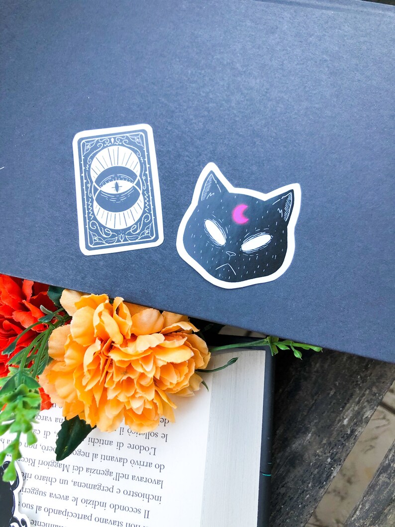 Black Magic set of stickers witch witchcraft ouija halloween - Etsy Italia