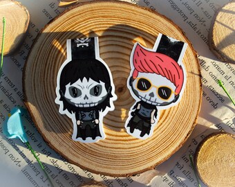 Gideon the Ninth Inspired Badge One Flesh One End Quote - Etsy