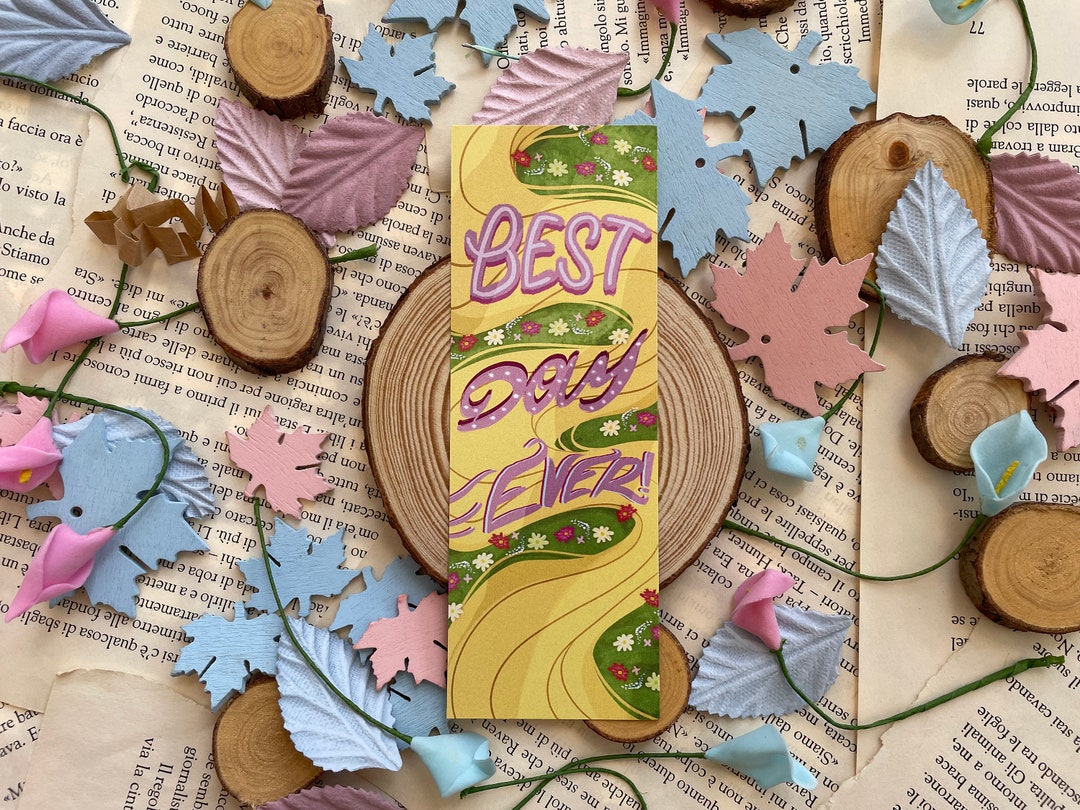 Tangled Inspired Bookmarks Best Day Ever - Etsy